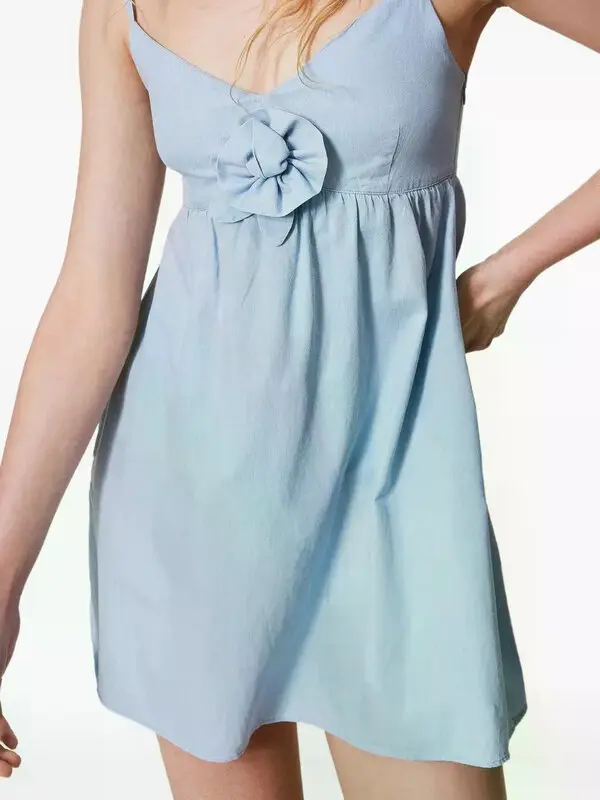 TWINSET Floral Appliqué Sundress
