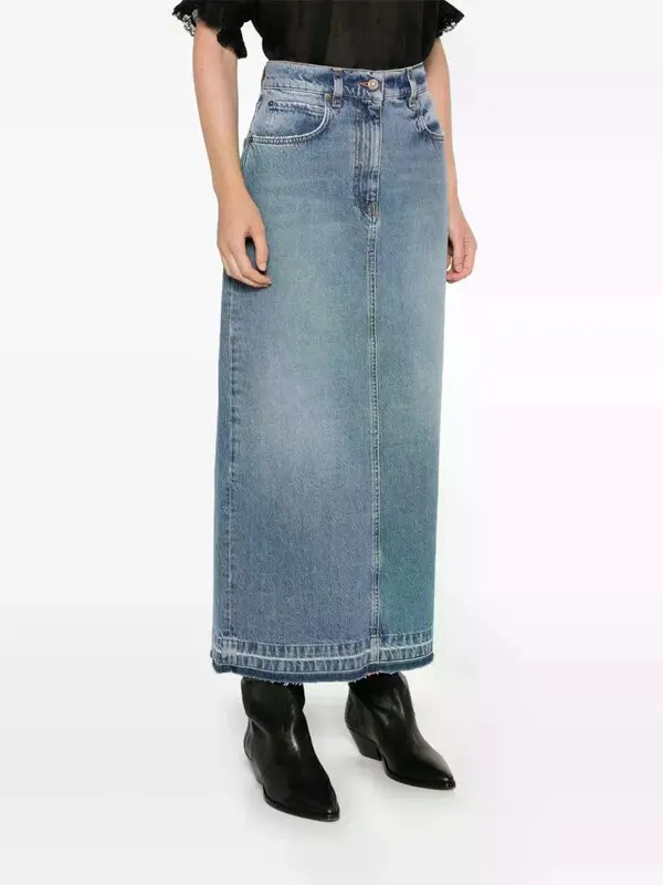 FORTELA Five-pocket Midi Skirt