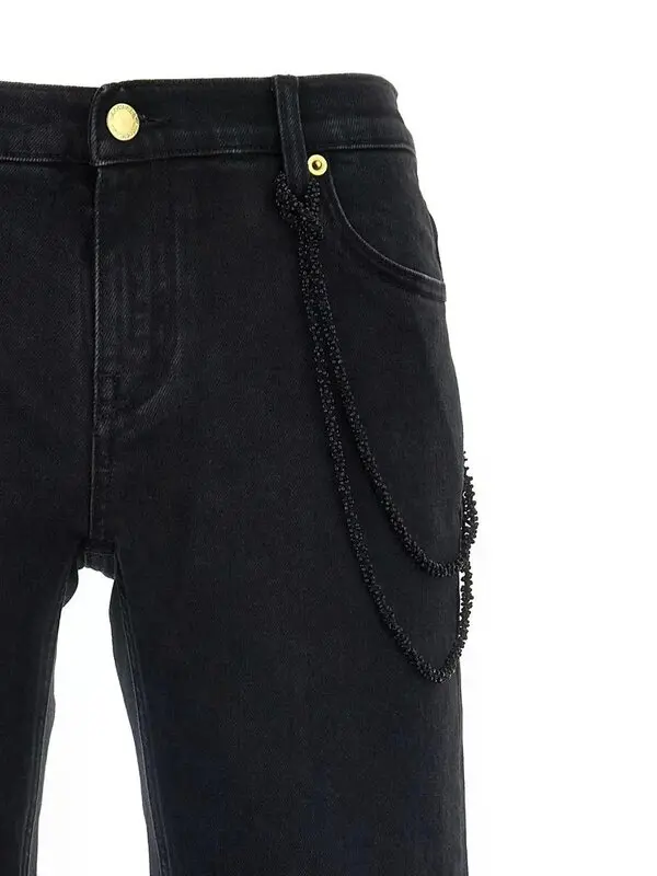 DARKPARK Michelle Skinny Jeans With Bead Detailing