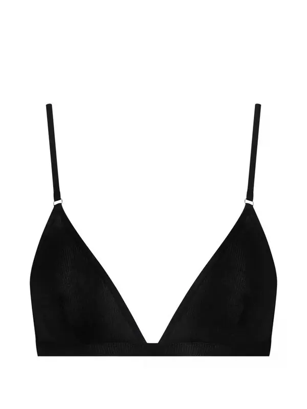 MAISON CLOSE La Femme Amazone Triangle Bra - Black