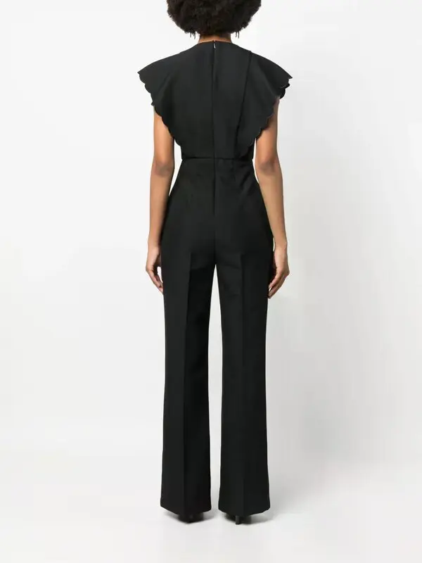 Philosophy Di Lorenzo Serafini Tailored Jumpsuit With Scallop Edge