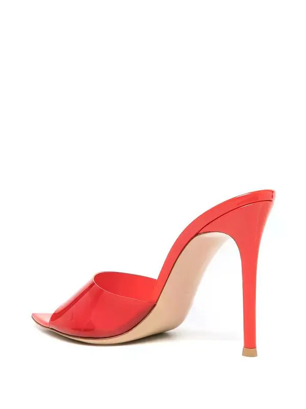 GIANVITO ROSSI Elle Transparent Strap Sandals