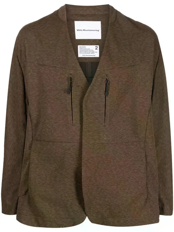 WHITE MOUNTAINEERING V-neck Long Sleeve Jacket