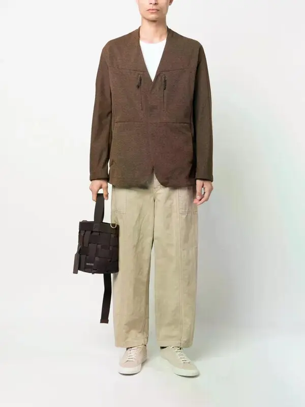 WHITE MOUNTAINEERING V-neck Long Sleeve Jacket