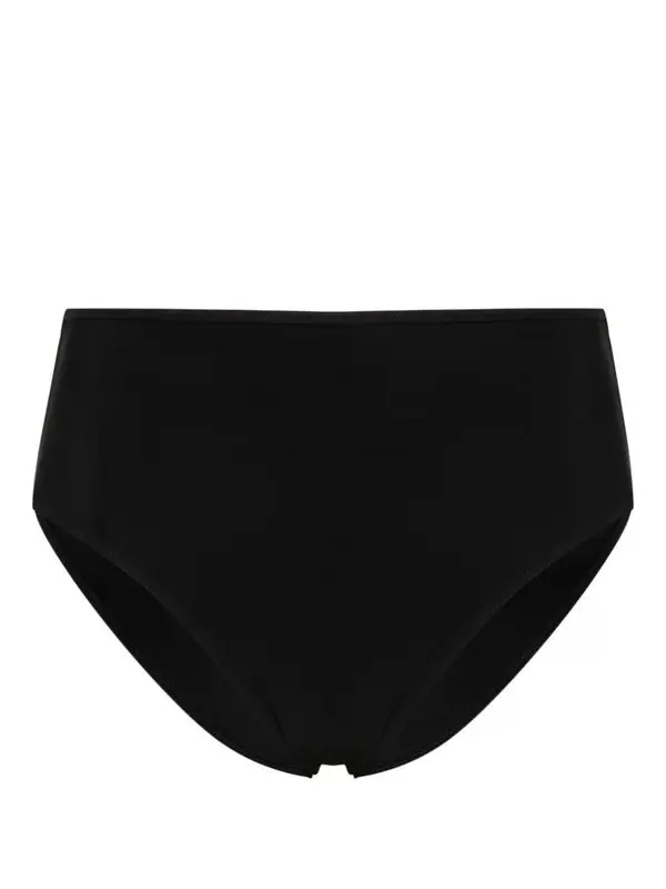 TOTEME Mid-rise Bikini Bottoms - Black