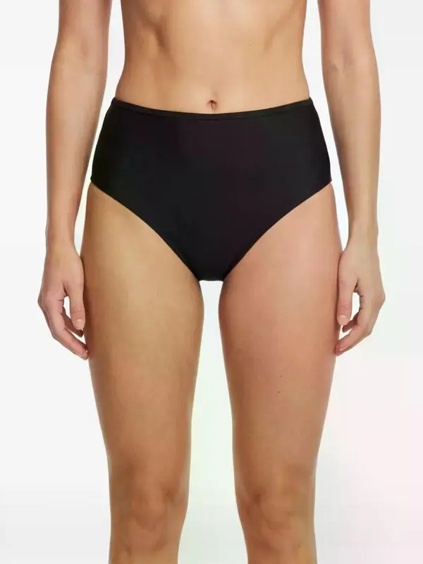 TOTEME Mid-rise Bikini Bottoms - Black