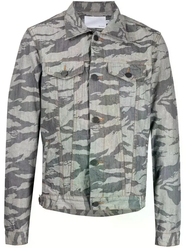 PRIVATE STOCK LABS The Delaroche Military Jacket In Camouflage Print