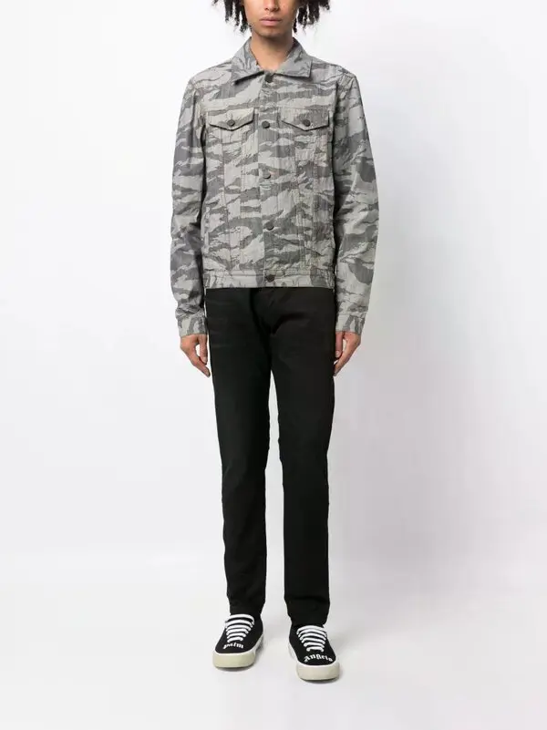 PRIVATE STOCK LABS The Delaroche Military Jacket In Camouflage Print
