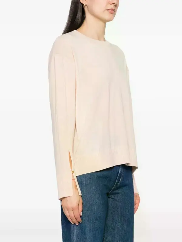 Stella McCartney Crew Neck Long Sleeve Jumper - Pink