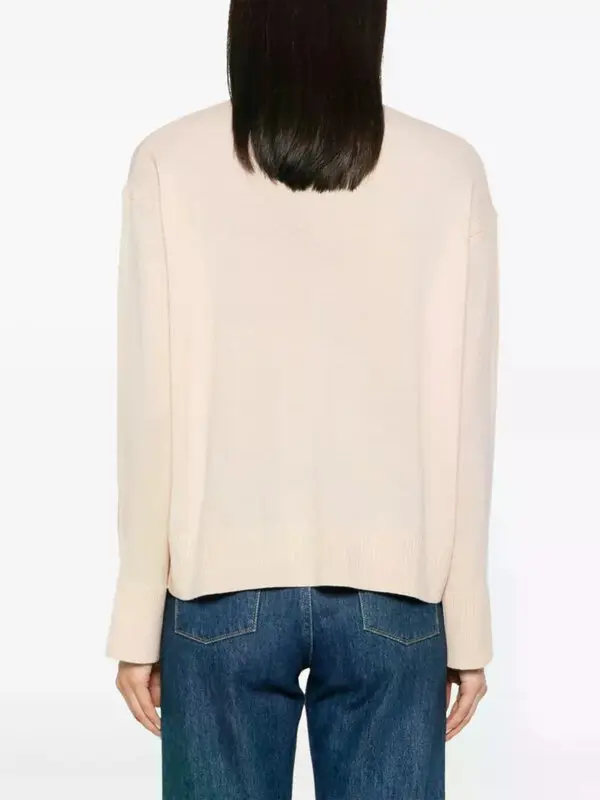 Stella McCartney Crew Neck Long Sleeve Jumper - Pink