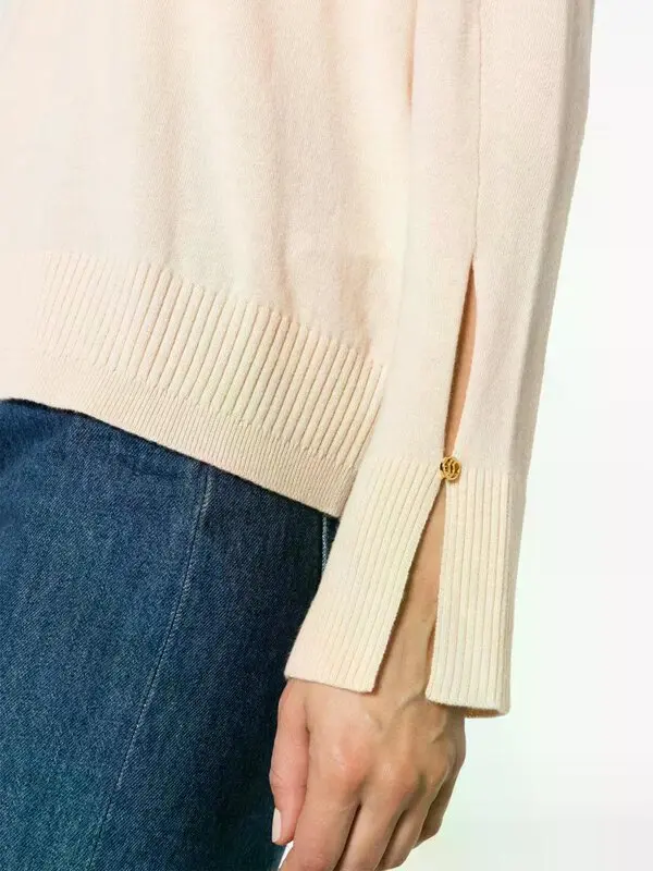 Stella McCartney Crew Neck Long Sleeve Jumper - Pink