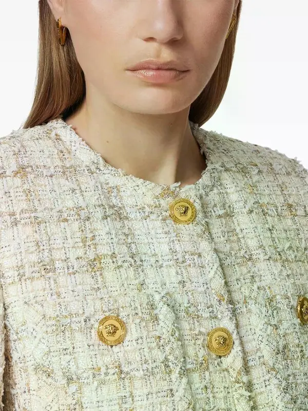 Versace Tweed Jacket - Neutrals