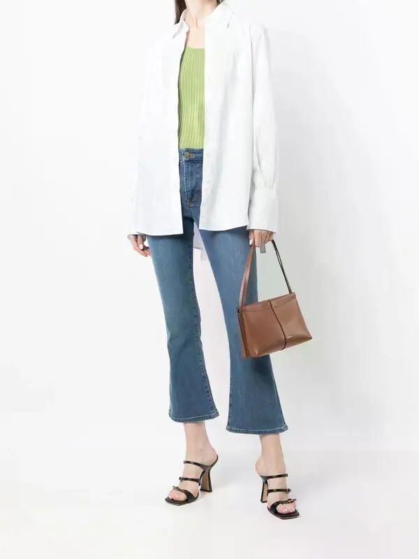 FRAME Low-rise Flared Jeans