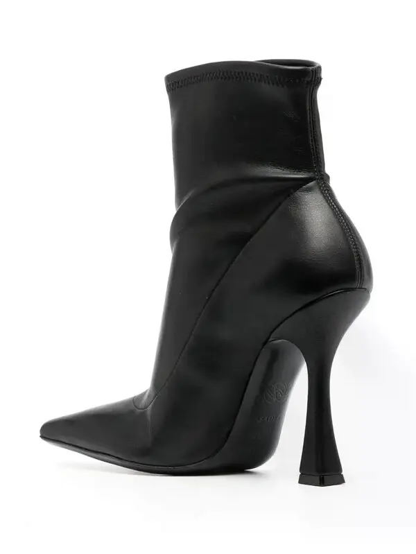 Casadei Geraldine 100mm Leather Boots
