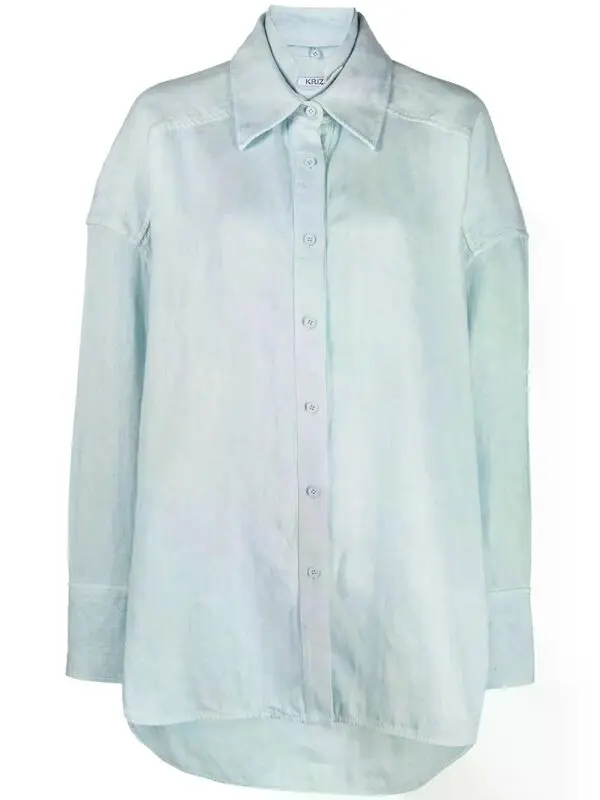 KRIZIA Long-sleeve Classic Collar Shirt