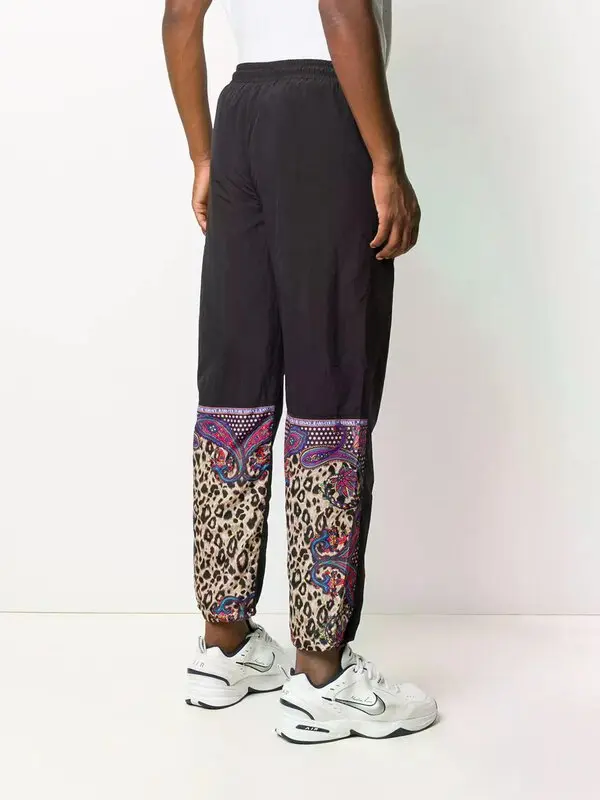 Versace Logo Print Track Pants