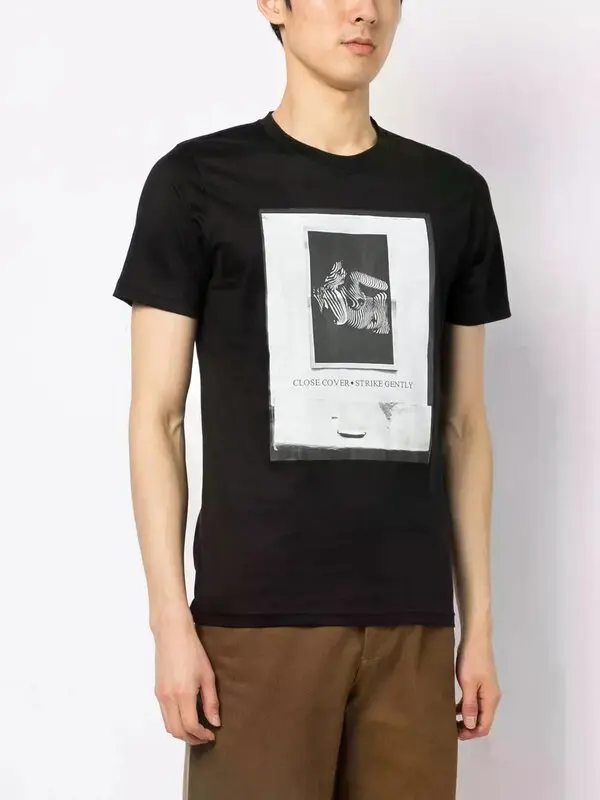 PRIVATE STOCK LABS Graphic-print T-shirt - Black