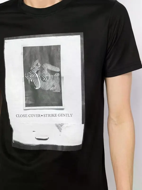 PRIVATE STOCK LABS Graphic-print T-shirt - Black