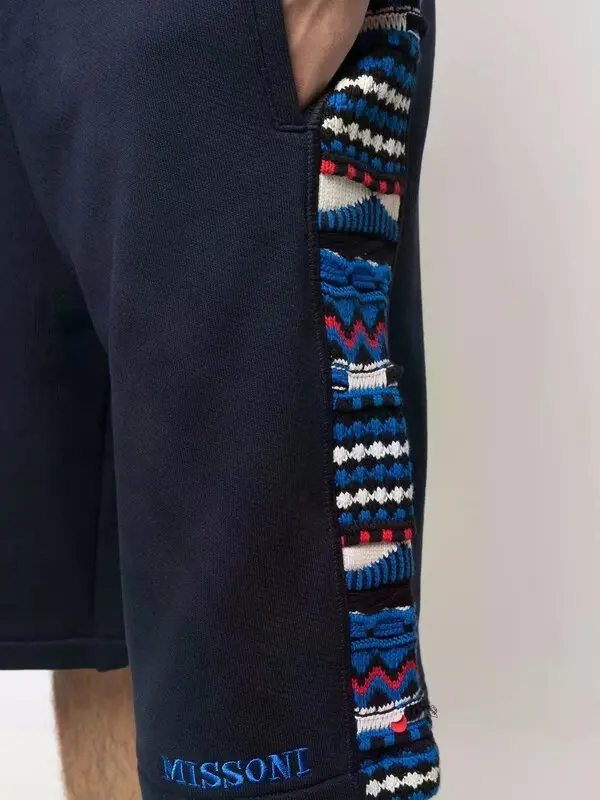 Missoni Patterned Jacquard Cotton Shorts