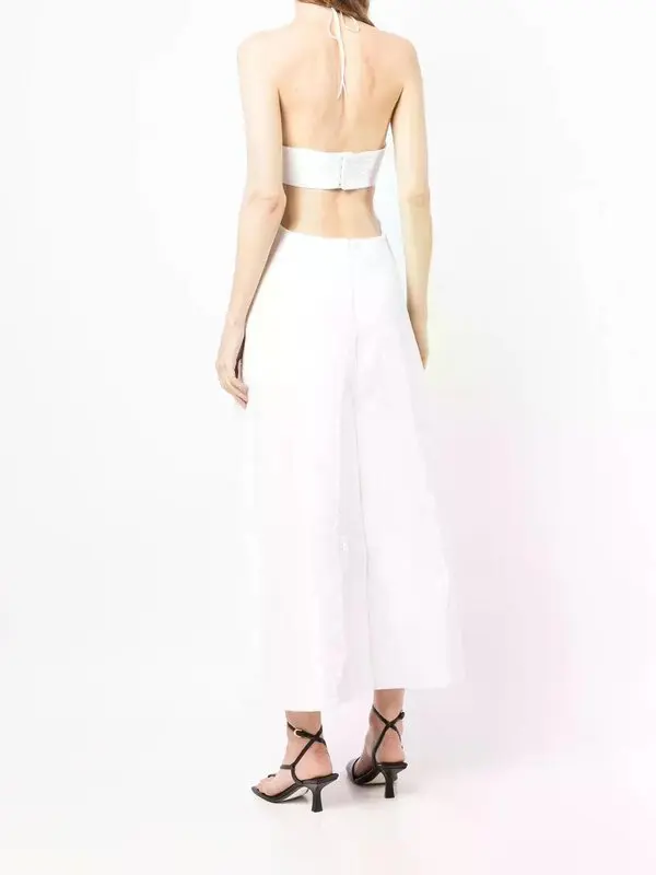 Rokh Open Cut Sequin Dress