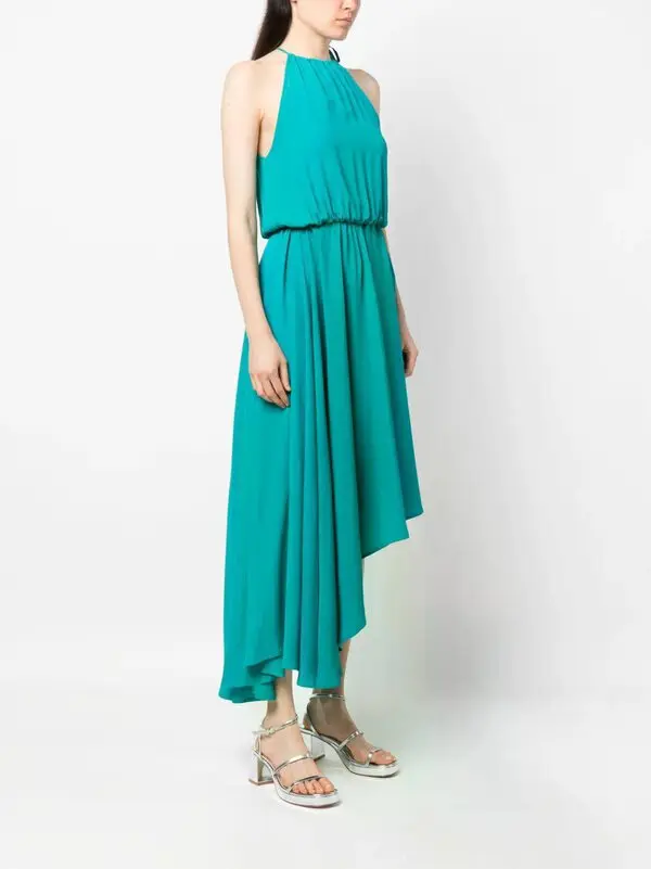 SEMICOUTURE Sleeveless Asymmetric Hem Dress