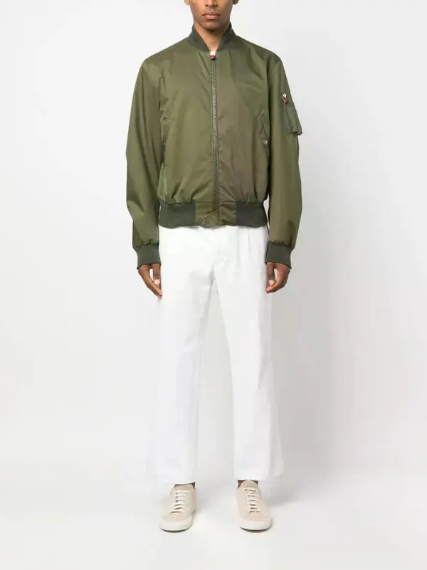 Kiton Zip-up Bomber Jacket