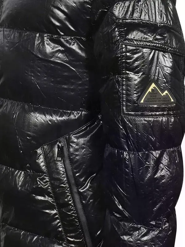 POINT ZERO Hooded Down Jacket - Black