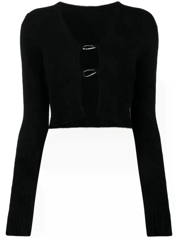 Heron Preston Open Front Long-sleeve Cardigan