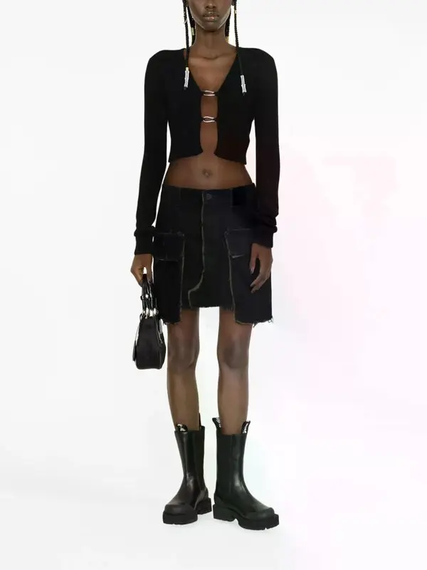 Heron Preston Open Front Long-sleeve Cardigan