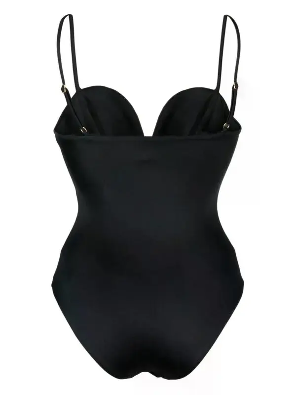 NOIRE SWIMWEAR Round Neck One Piece