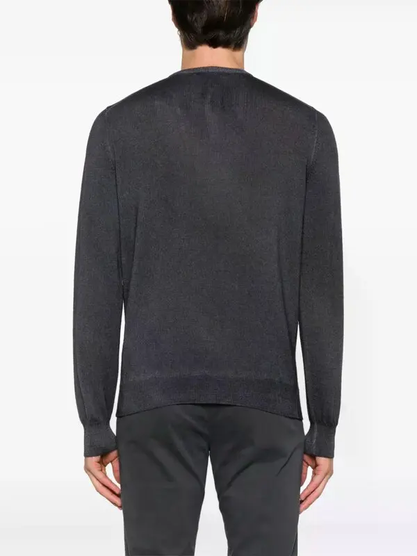 FILERIA Virgin Wool Fine Knit Sweater