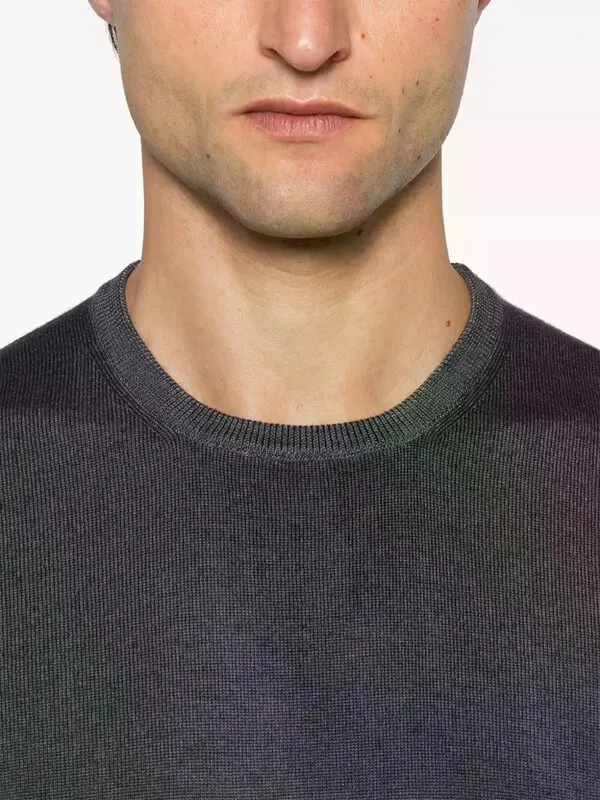 FILERIA Virgin Wool Fine Knit Sweater