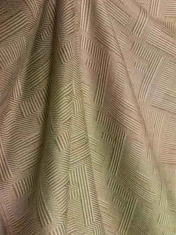 Fendi Ff-pattern Frayed-edge Scarf