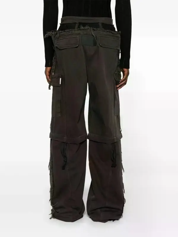 Ottolinger Wide-leg Cargo Trousers Cedar