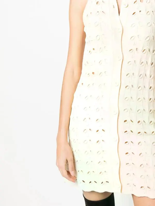 Sportmax Rivolo Crochet Short Dress