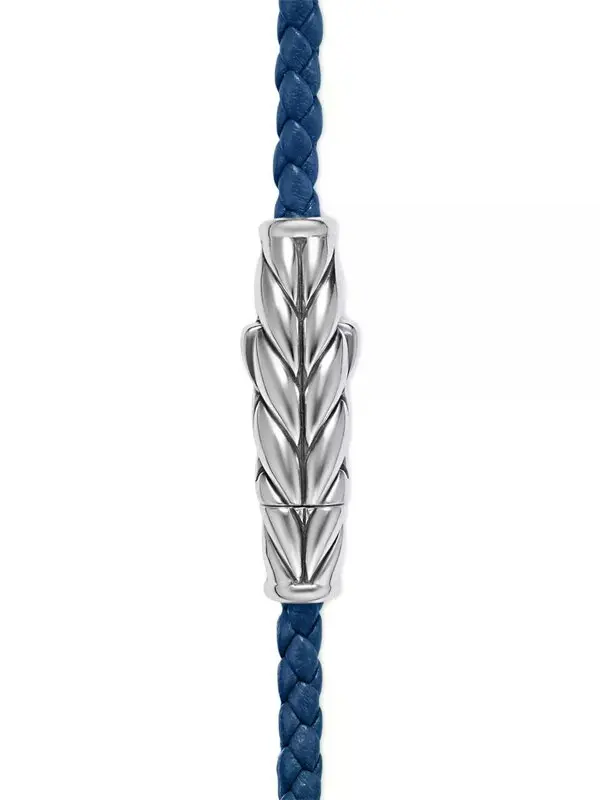 David Yurman Sterling Chevron Triple Bracelet