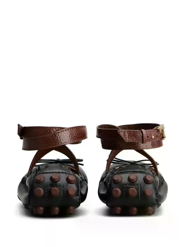 TOD'S Gommino Leather Ballerina Flats