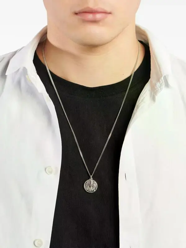 Emanuele Bicocchi Lily Tag Pendant Necklace