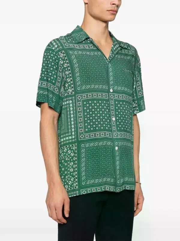 FURSAC Bandana-print Shirt - Green