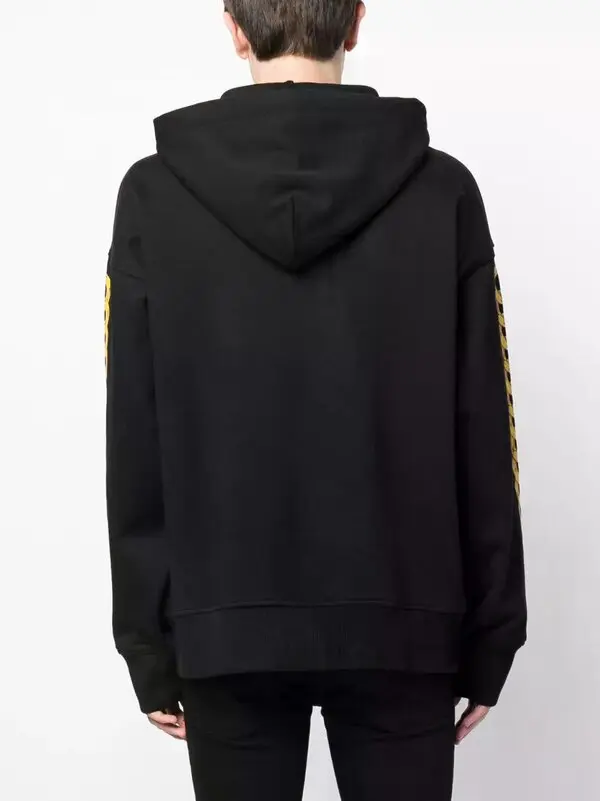 Versace Logo Print Cotton Hoodie