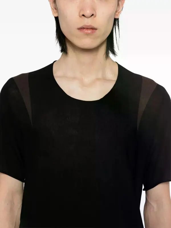 LABEL UNDER CONSTRUCTION Round-neck T-shirt