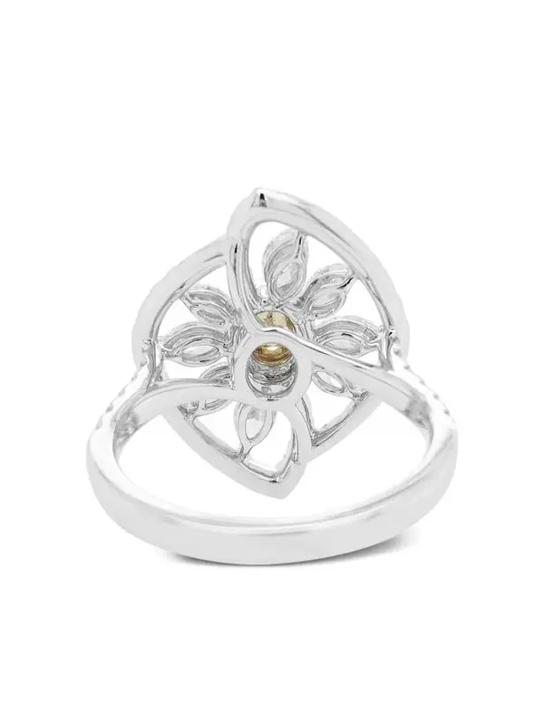 HYT JEWELRY 18kt White Gold Diamond Ring