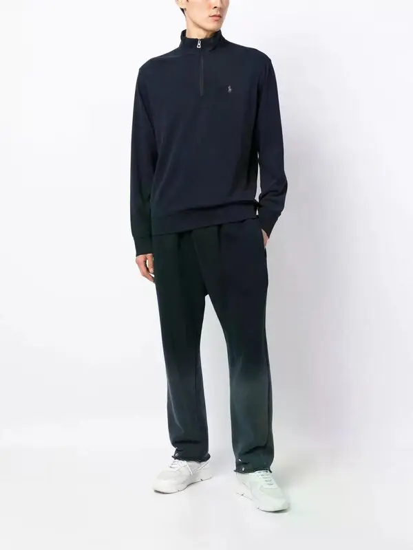 Polo Ralph Lauren Jersey Quarter-zip Pullover - Blue