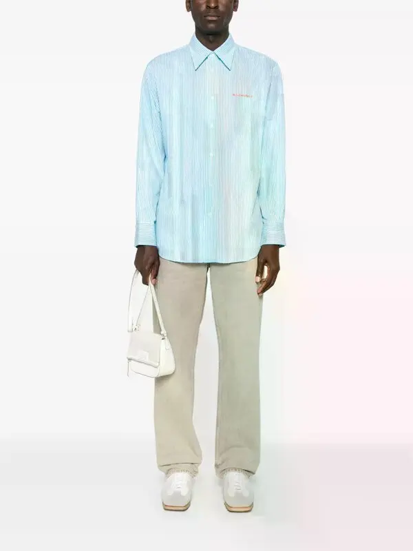 BLUEMARBLE Striped Poplin Shirt