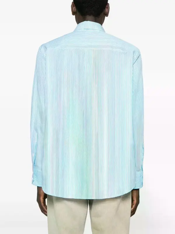BLUEMARBLE Striped Poplin Shirt