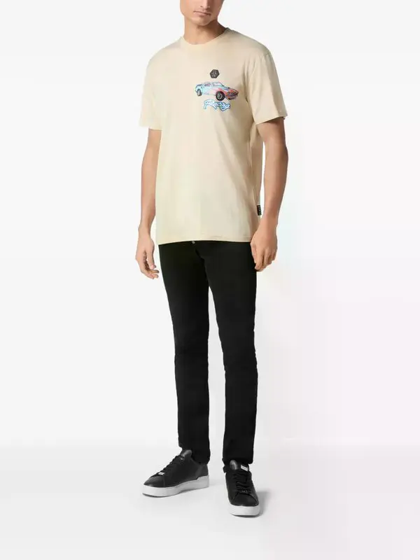 Philipp Plein Cars Racing T-shirt - Neutrals