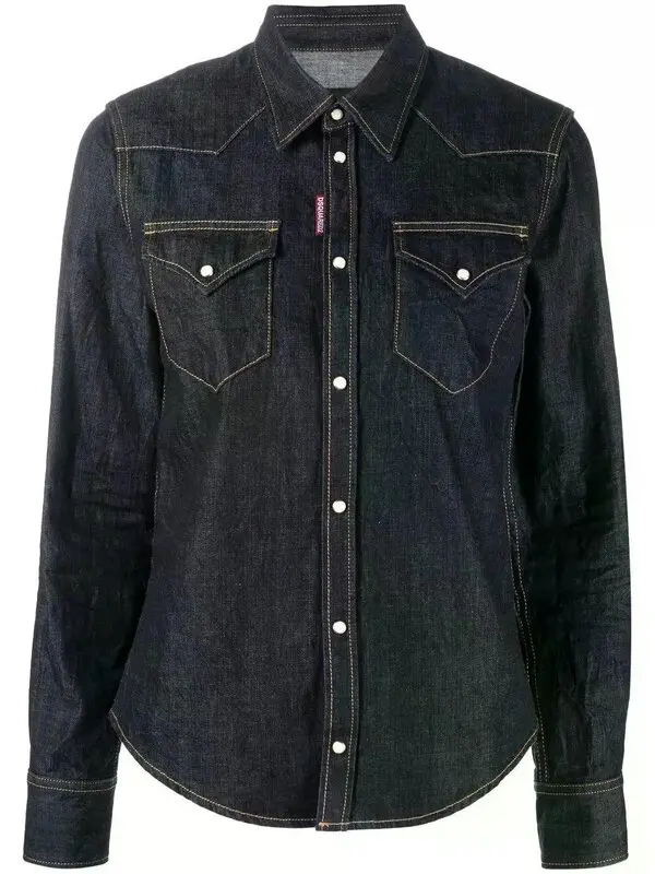 Dsquared2 Classic Denim Shirt - Blue