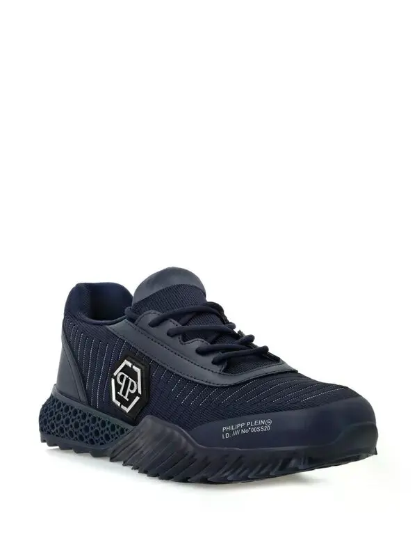 Philipp Plein Runner Hexagon Sneakers - Blue