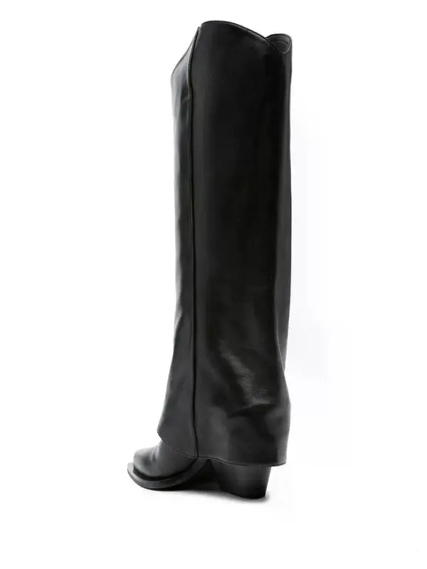 LE SILLA Jewel 110mm Leather Boots