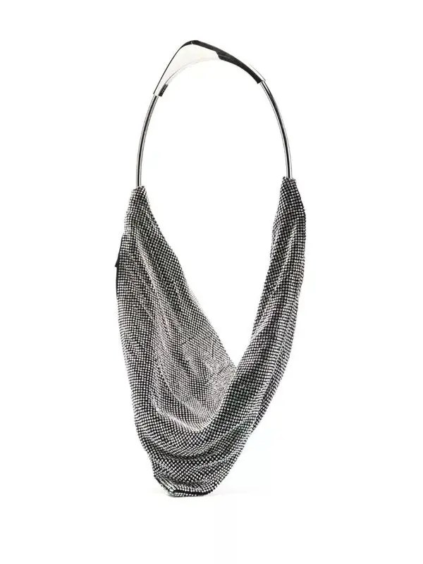 Benedetta Bruzziches Ursolina Rhinestone Shoulder Bag